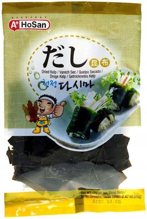 Wodorosty Kombu / Konbu Dashima / Dried Kelp 70g - Ceny i opinie - Ceneo.pl