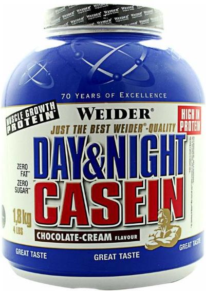 Odżywka białkowa Weider Day & Night Casein 1800g - Ceny i opinie - Ceneo.pl