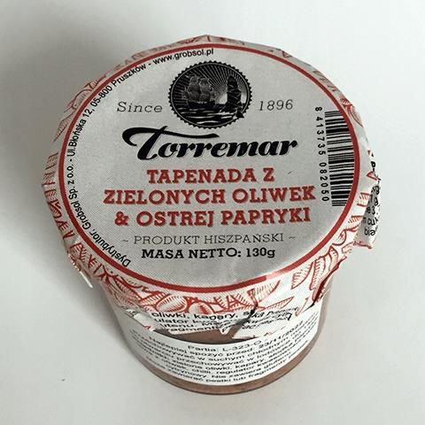 Torremar Tapenada z oliwek i ostrej papryki 130g - Ceny i opinie - Ceneo.pl