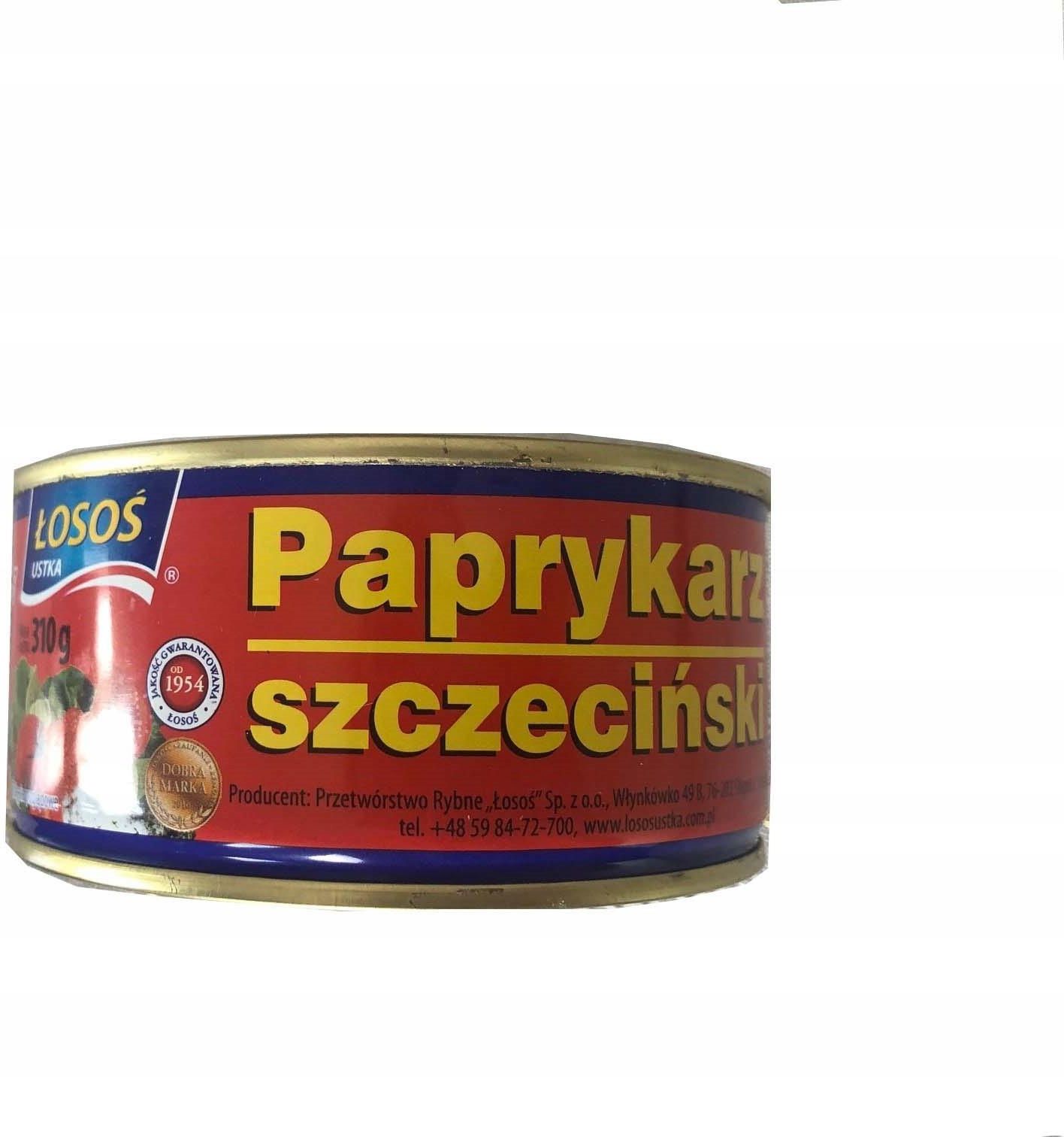 Paprykarz Szczeciński 310g Losoś Ustka Puszka - Ceny i opinie - Ceneo.pl