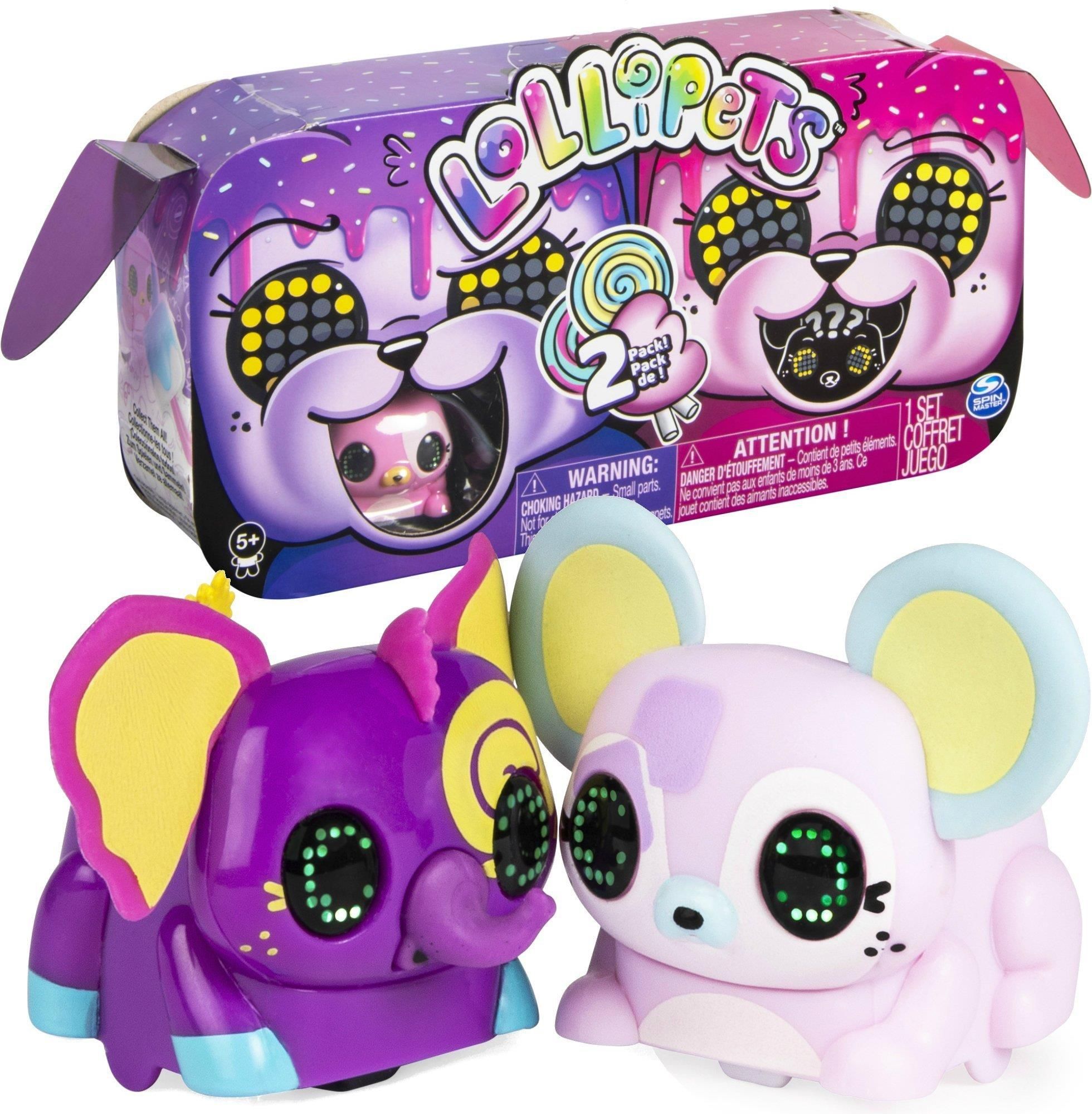 Spin Master Zoomer Lollipets Zestaw 2 Figurek Zwierzątek Z Lizakami ...