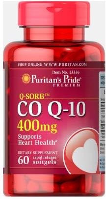 Puritan\'S Pride Koenzym Q10 400mg 60kaps - Opinie i ceny na Ceneo.pl