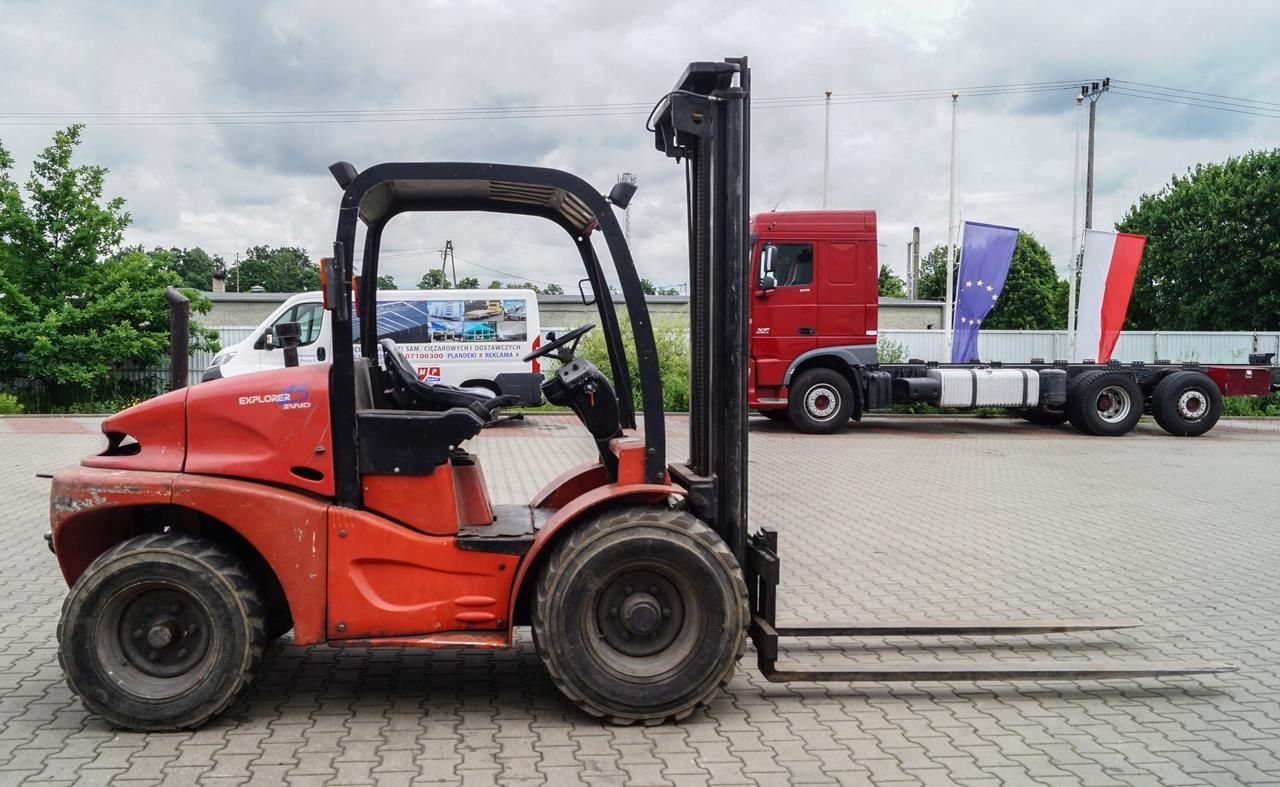 Wózek widłowy terenowy Mast Explorer H25D 2WD - Opinie i ceny na Ceneo.pl