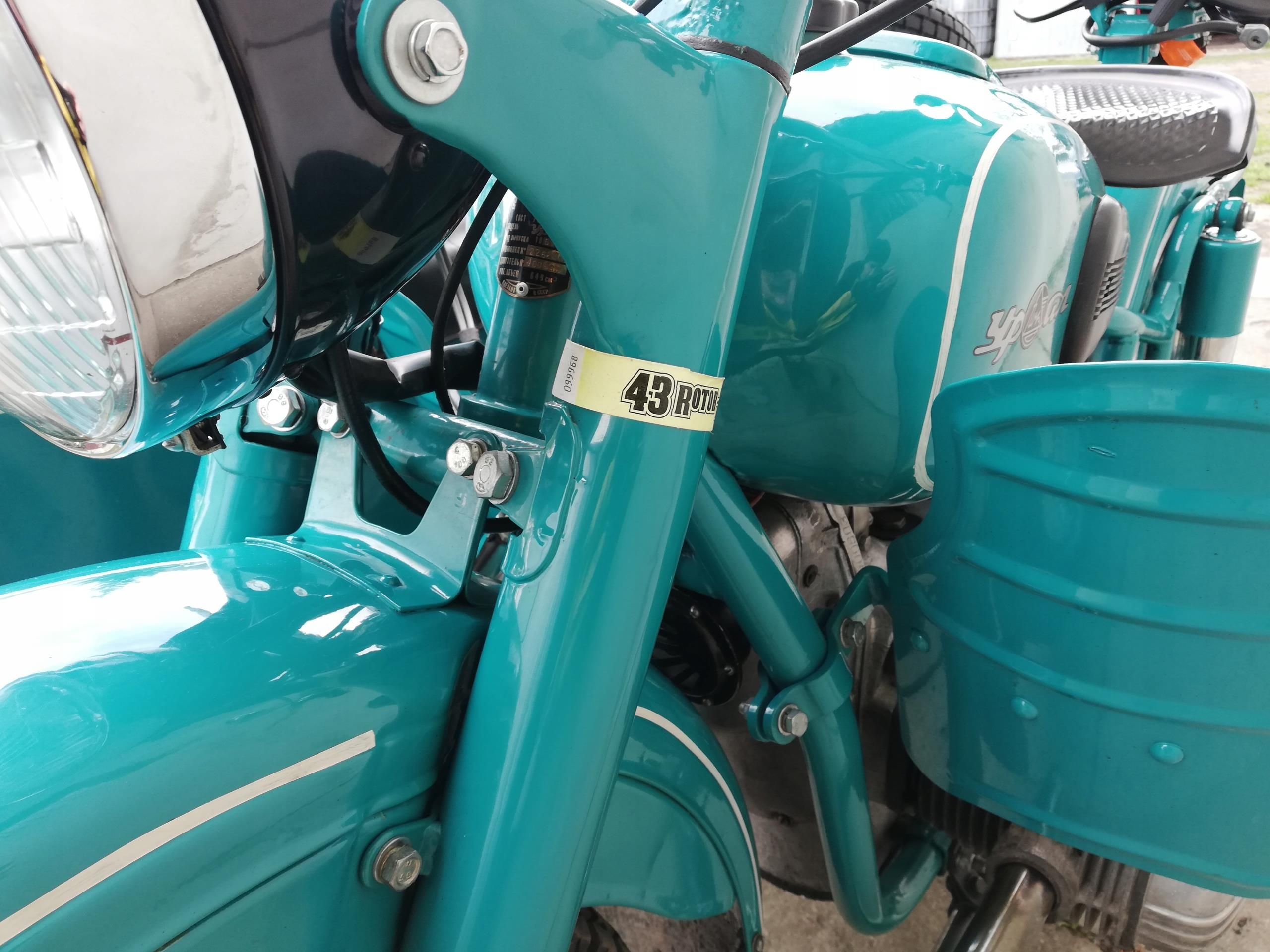 Motocykl Ural m63 z wózkiem bocznym z 1969 roku - Opinie i ceny na Ceneo.pl