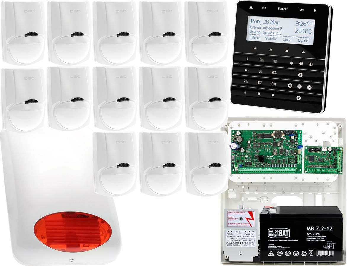 Satel Płyta Główna Integra 32 Manipulator Sensoryczny Int-Ksg-Bsb 13X ...