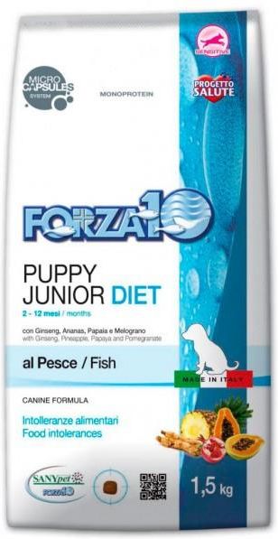 Do hodowli zwierząt Forza10 Diet Fish Puppy dla szczeniąt sucha karma dla psa - 1,5kg - Ceny i ...