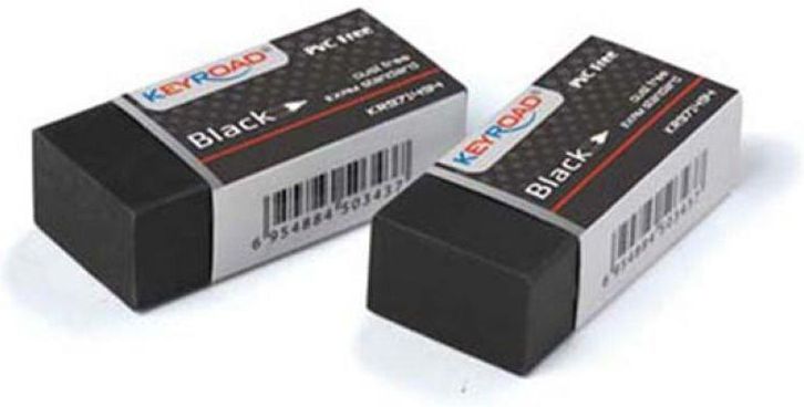 Keyroad Gumka Uniwersalna Black 3Szt. Blister Czarna - Ceny i opinie ...
