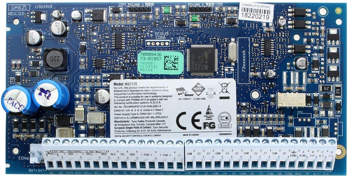 Dsc Płyta Centrali Hs2128 - opinie i ceny na Ceneo.pl