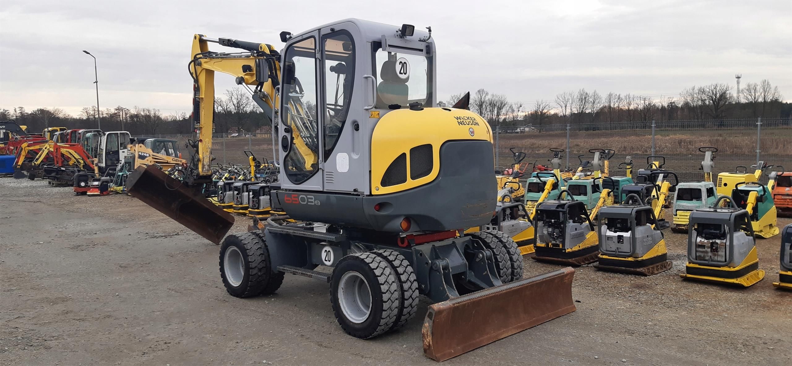 Koparka Kołowa WACKER NEUSON 6503 / 7,5T / 12r ! - Opinie i ceny na ...