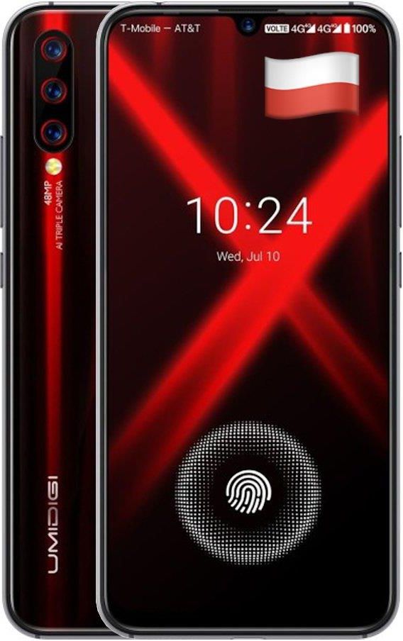 Umidigi X 4/128GB Czarny - Cena, opinie na Ceneo.pl