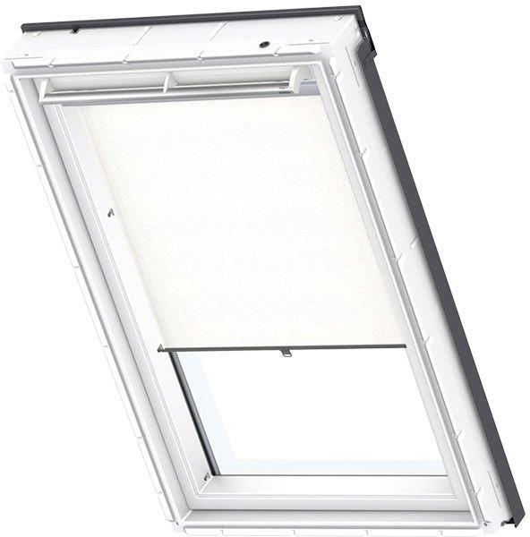 Velux Roleta Dekoracyjna Biała Rhl Fk08 Na Haczykach 66X140 8981 ...