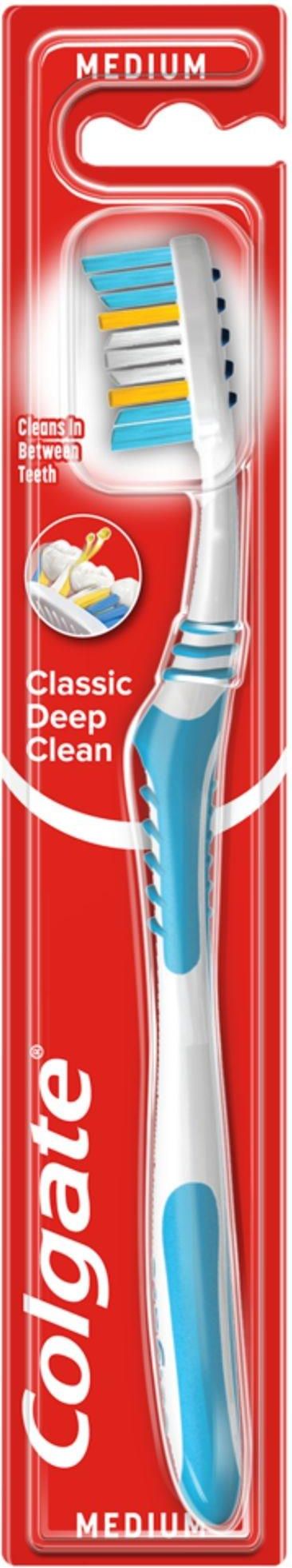 Colgate Classic Deep Clean Medium Szczoteczka Do Zębów Średnia - Opinie ...