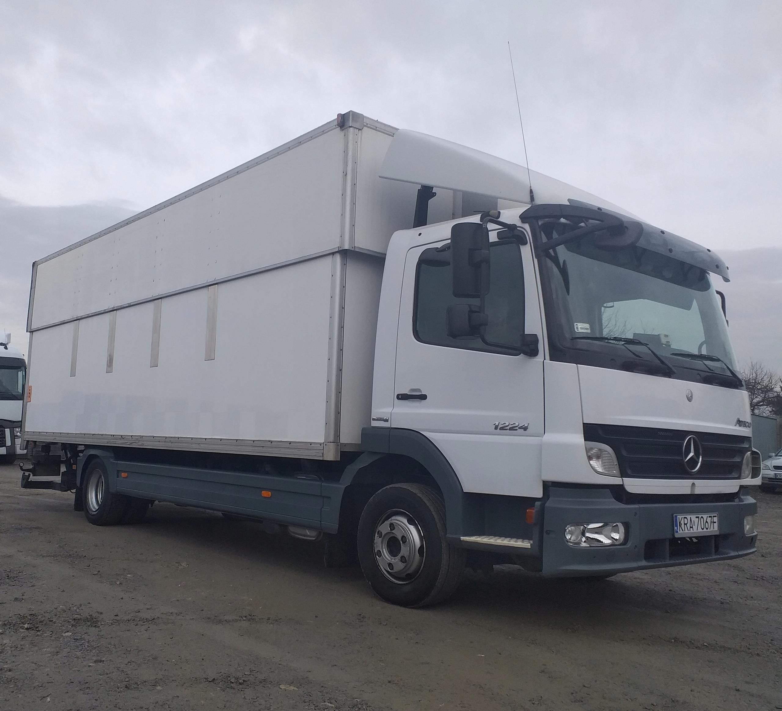 Mercedes Atego 1224L - 16 PALET - NISKI PRZEBIEG - Opinie i ceny na ...