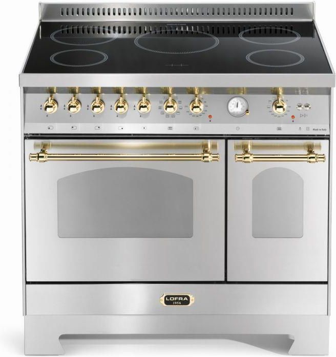 Kuchenka elektryczna LOFRA DOLCEVITA 90 ACCIAIO SATINATO RSD96MFTE/5I ...