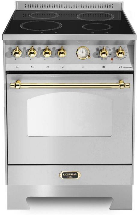 Kuchenka elektryczna LOFRA DOLCEVITA 60 ACCIAIO SATINATO RS66MFT/5I ...