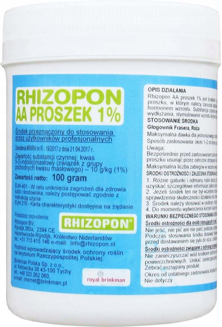 Rhizopon AA 1% 100g Brinkman - Ceny i opinie - Ceneo.pl