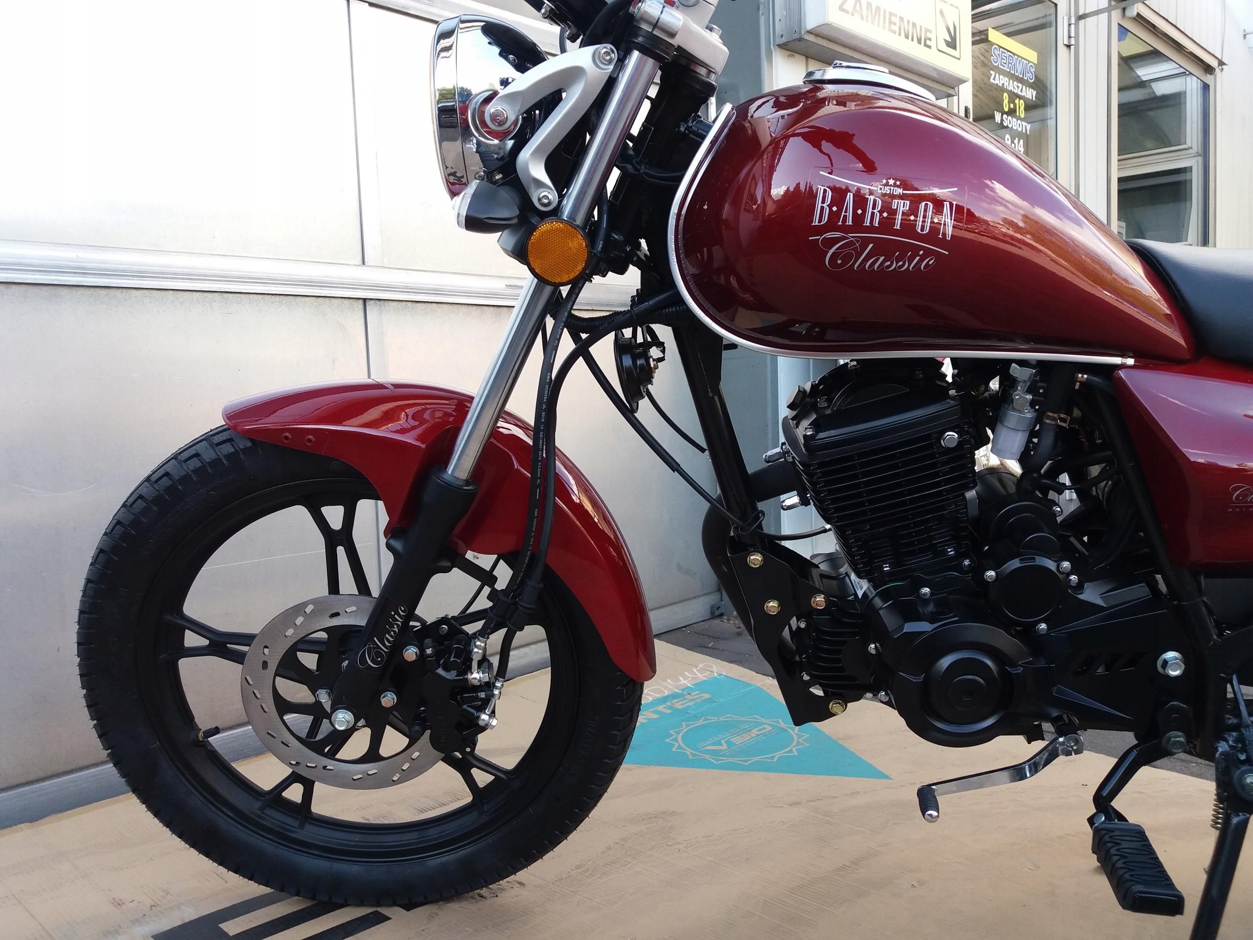 Motocykl BARTON CLASSIC 125 cm transport GRODZISK - Opinie i ceny na ...