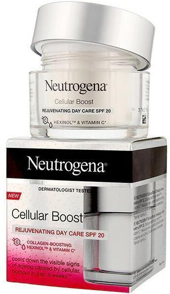 Krem Neutrogena Przeciwzmarszczkowy Spf 20 Cellular Boost Rejuvenating ...