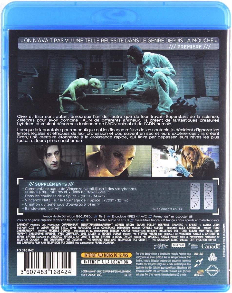 Film Blu-ray Splice (Istota) [Blu-Ray] - Ceny i opinie - Ceneo.pl