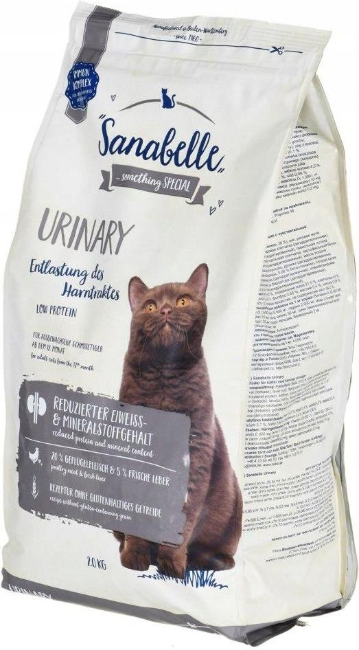 Karma SANABELLE URINARY 2KG 4015598017398 - Ceny i opinie - Ceneo.pl