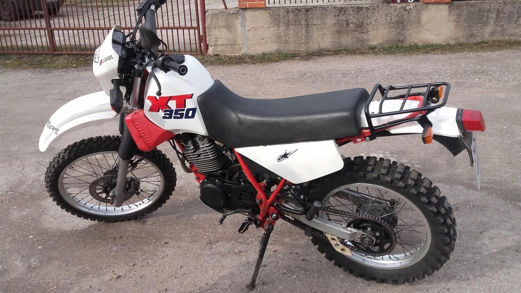 YAMAHA XT 350 1987 ROK ORYGINALNY STAN ENDURO CROS - Opinie i ceny na ...