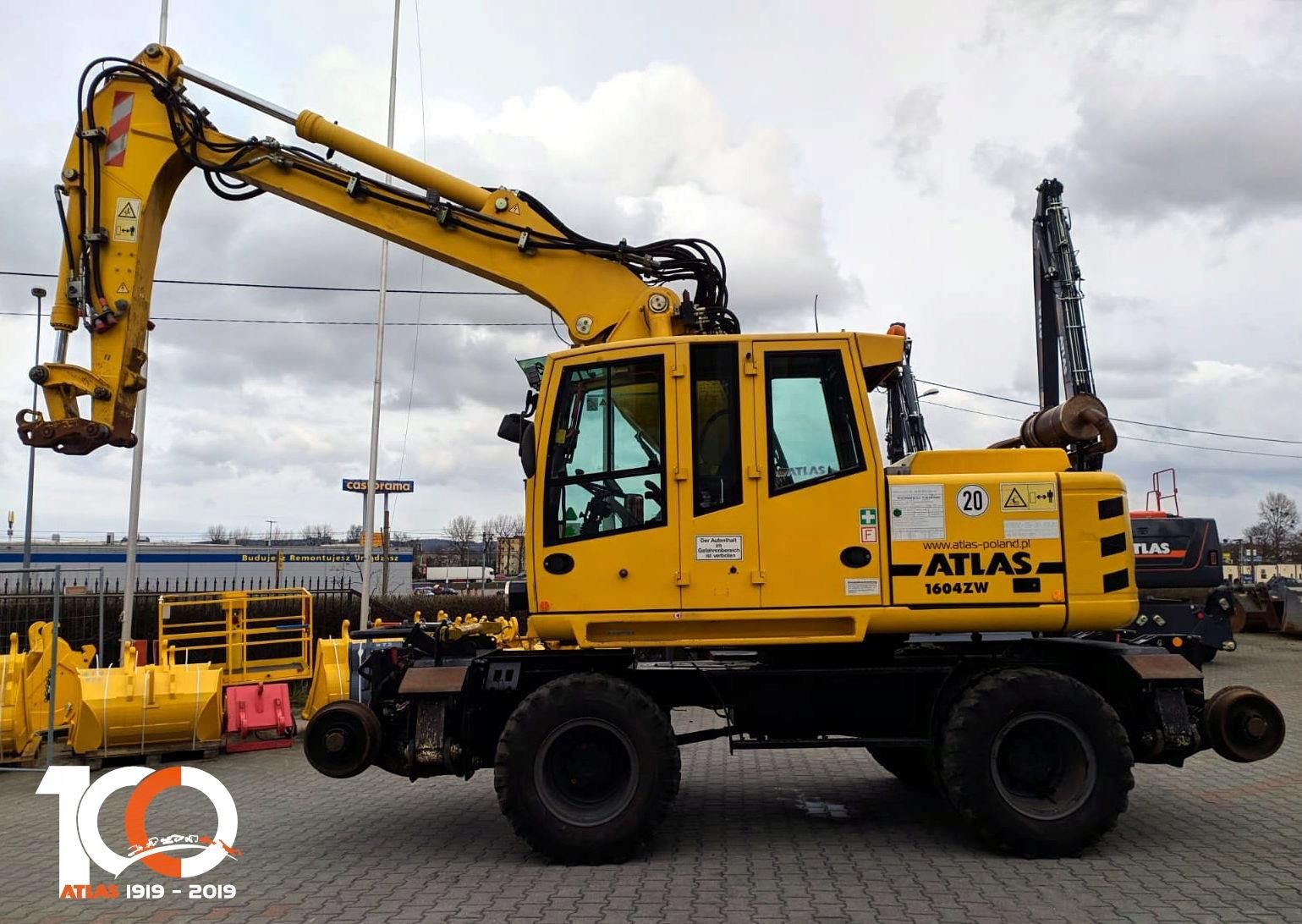 Koparka dwudrogowa ATLAS 1604 ZW (366600 ZŁ NETTO) - Opinie i ceny na ...
