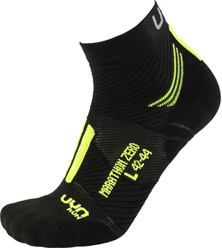 Uyn Run Marathon Zero Skarpetki Mężczyźni Black Yellow Fluo - Ceny i ...