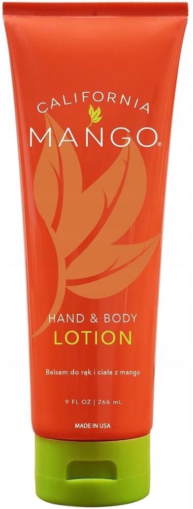 California Mango Hand & Body Lotion Balsam Do Rąk I Ciała Z Mango 266Ml ...