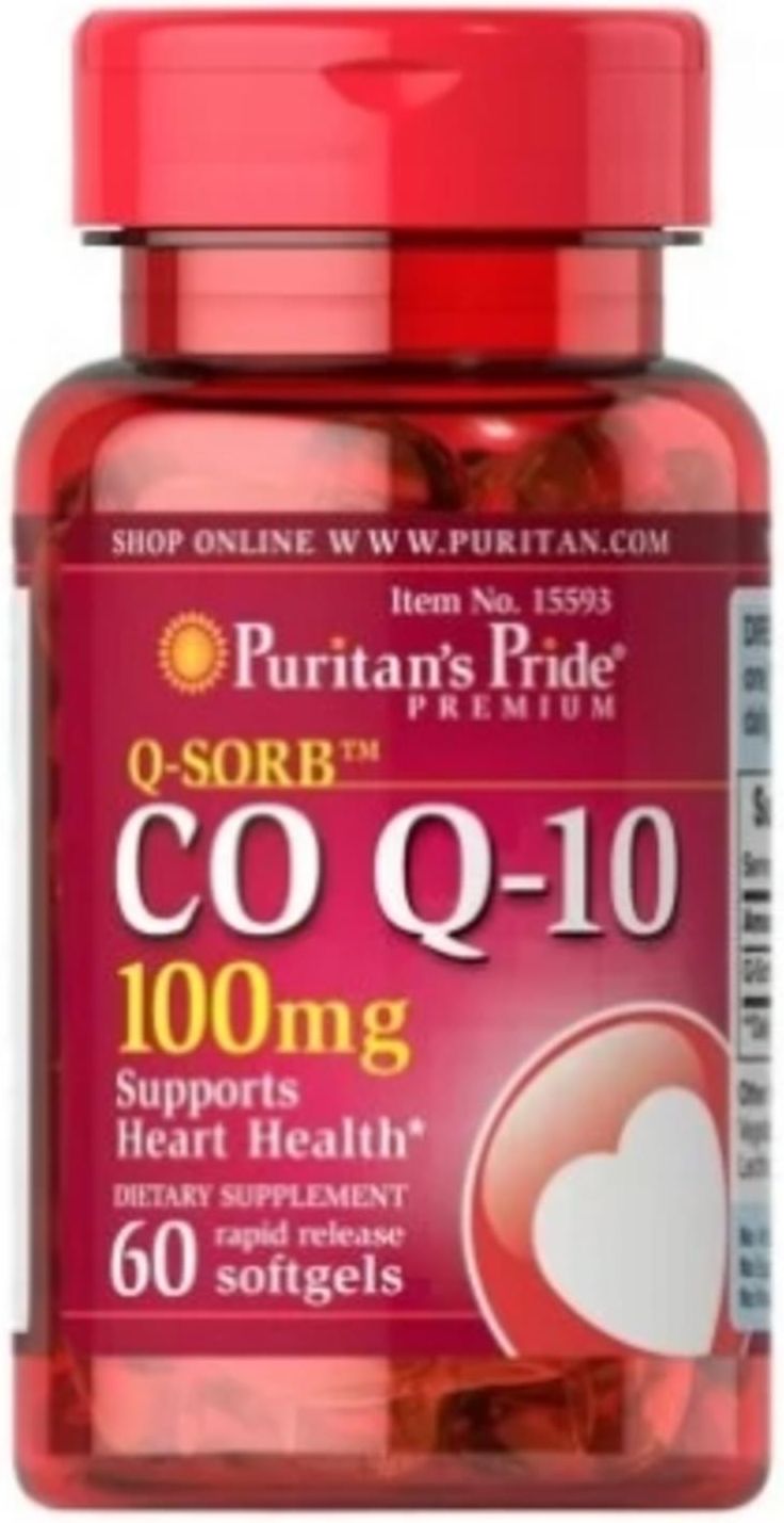Puritan's Pride Koenzym Q10 100 mg 60 kaps - Opinie i ceny na Ceneo.pl