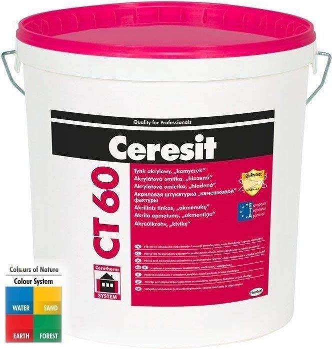Tynk Ceresit Akrylowy Ct60 1,5Mm 25Kg Santorini 1 - Opinie i ceny na Ceneo.pl
