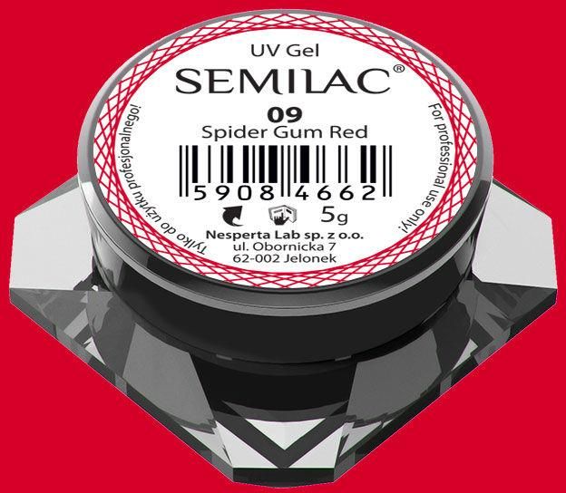 Semilac żel do zdobień SPIDER GUM czerwony 09 RED - Opinie i ceny na ...