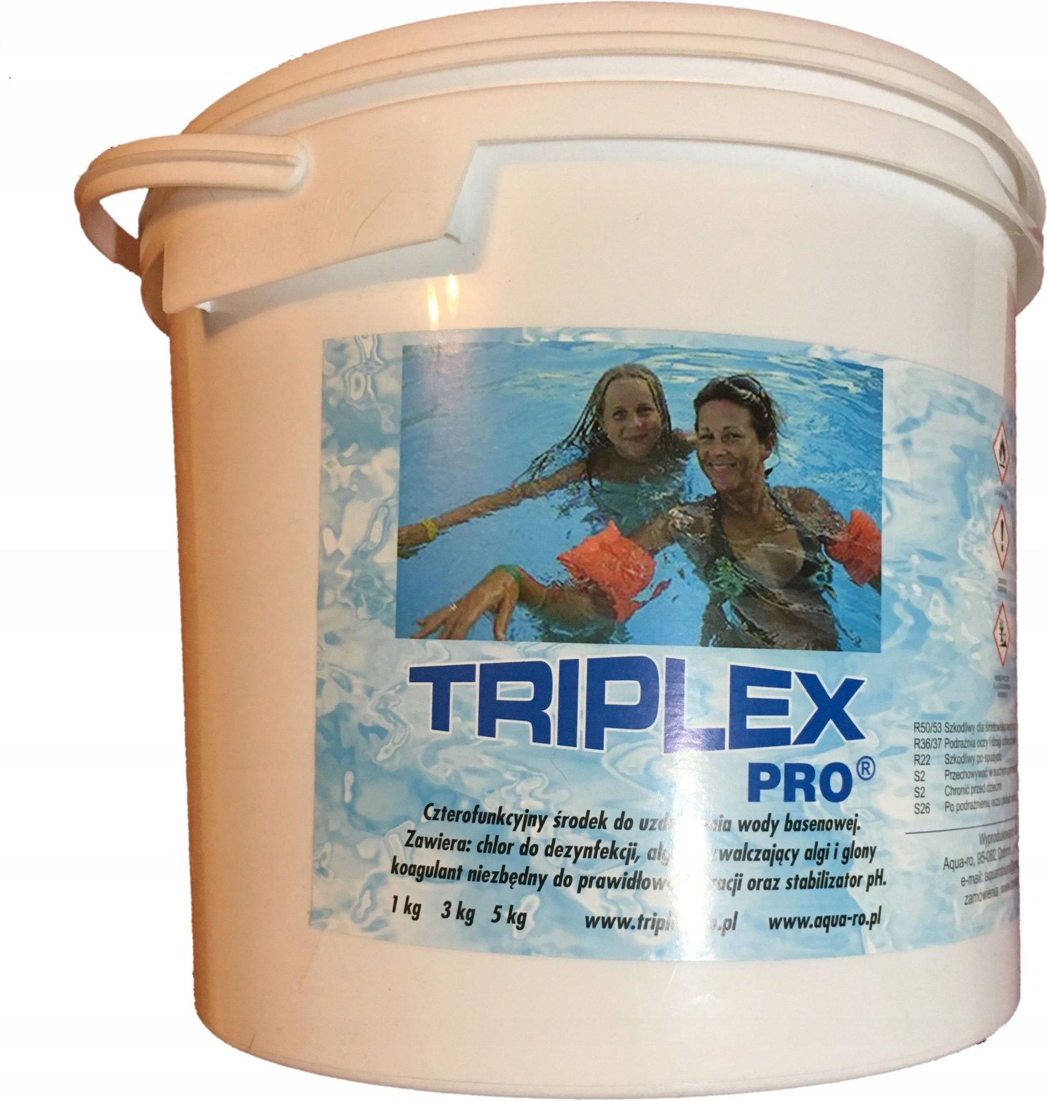 Triplex Pro Tabletki 4w1 Chlor 3kg - Ceny i opinie - Ceneo.pl