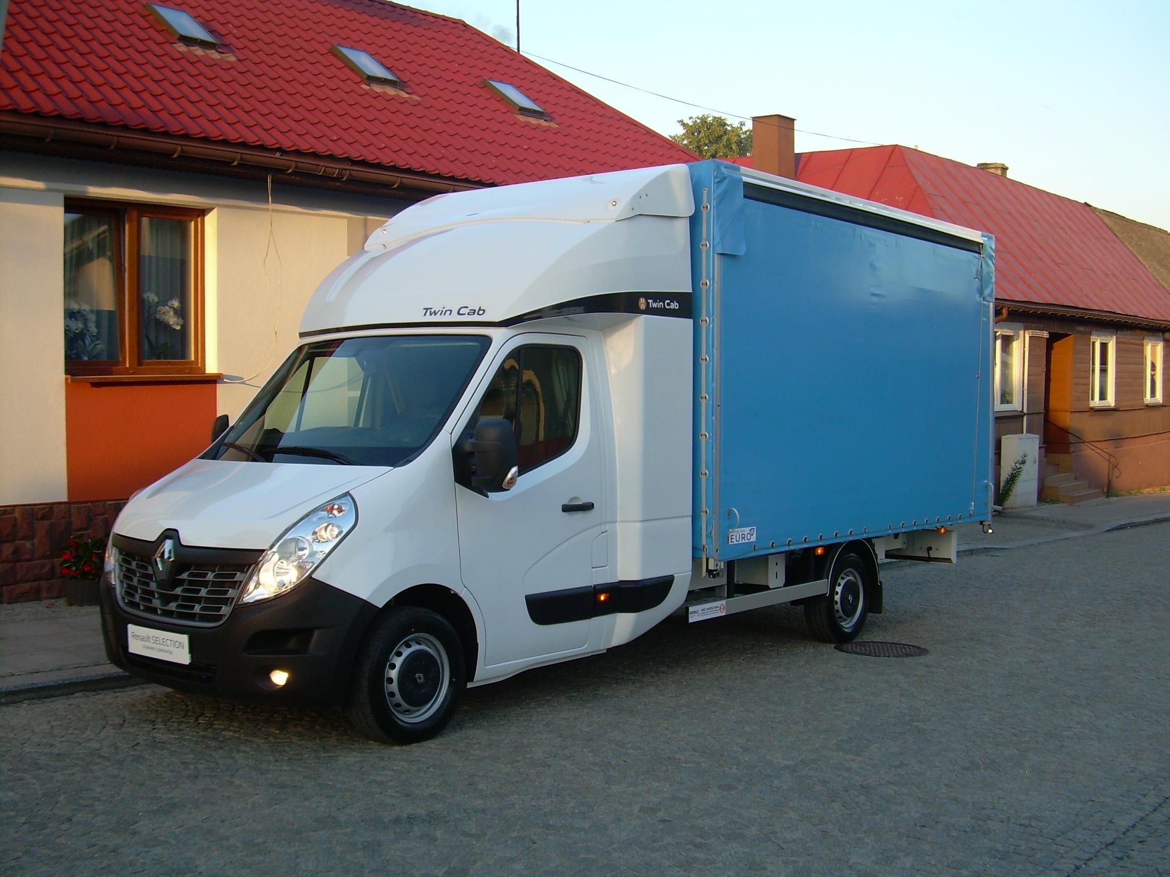 RENAULT MASTER ''TWIN CAB'' 8-PALET,FIRANA,SALON ! - Opinie i ceny na ...