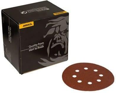 Mirka Coarse Cut Ø 125Mm P 150 Krążek Ścierny 8 Otworów 50Szt ...