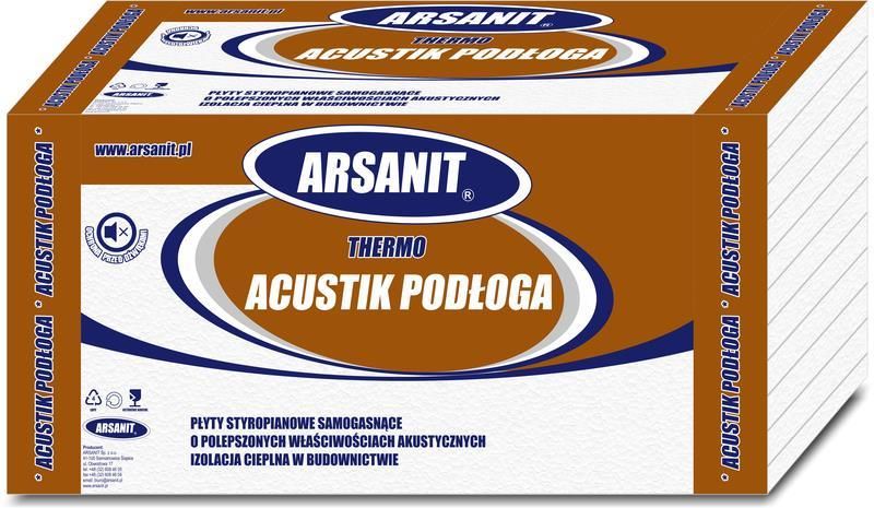 Arsanit Styropian Podłogowy 5Cm Thermo Acustik Podłoga 0,045 - Opinie i ceny na Ceneo.pl
