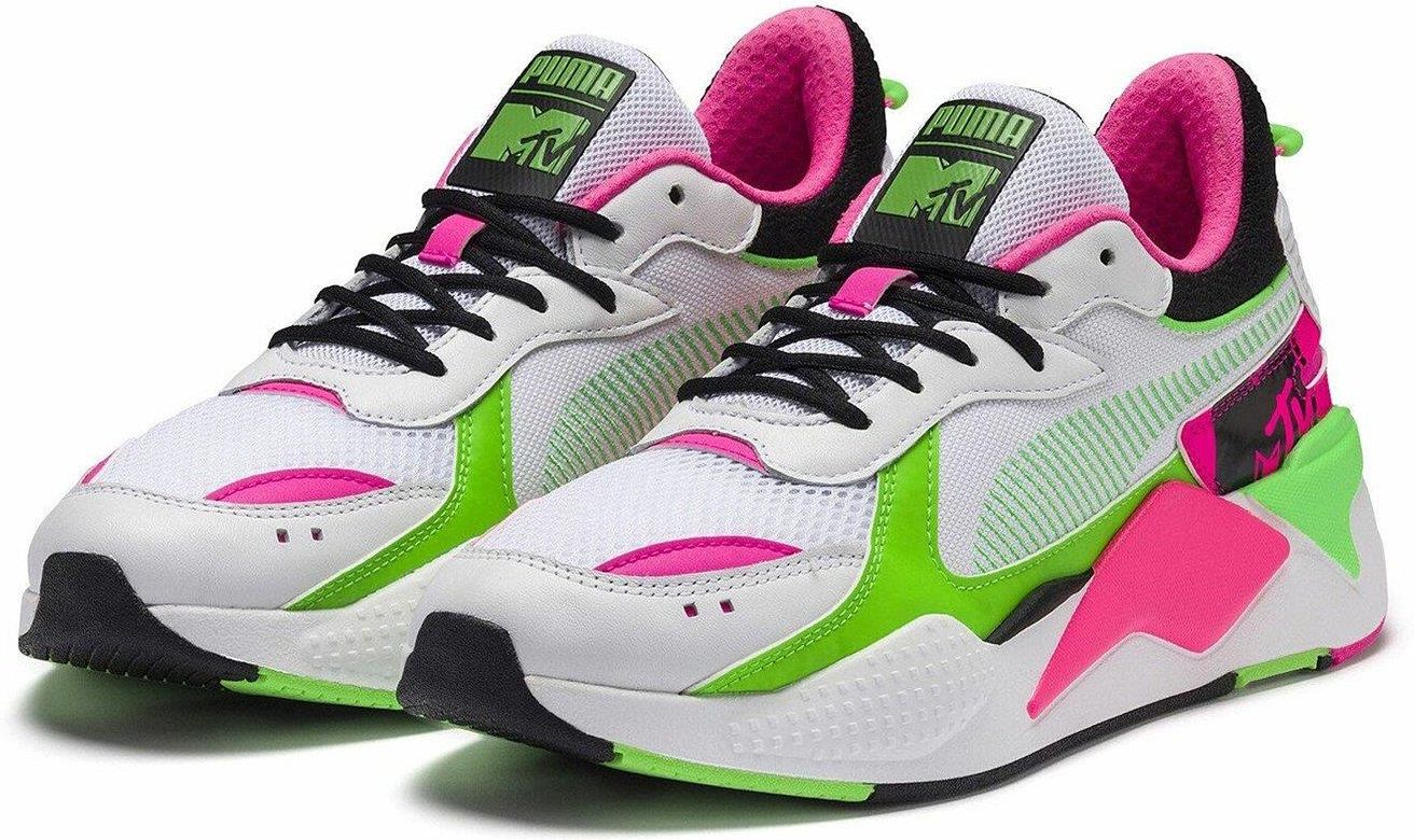 Puma Buty Rs-X Tracks Mtv Bold 370408-02 - Biały-Neonowy - Ceny i ...