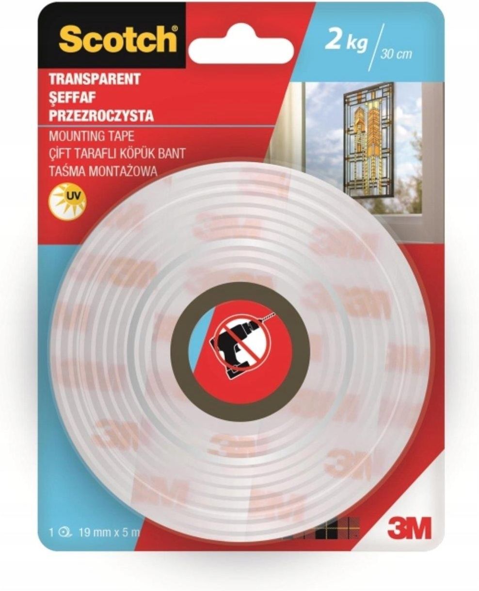 Dwustronna Taśma Montażowa Scotch Vhb Transp 5M - Ceny i opinie - Ceneo.pl