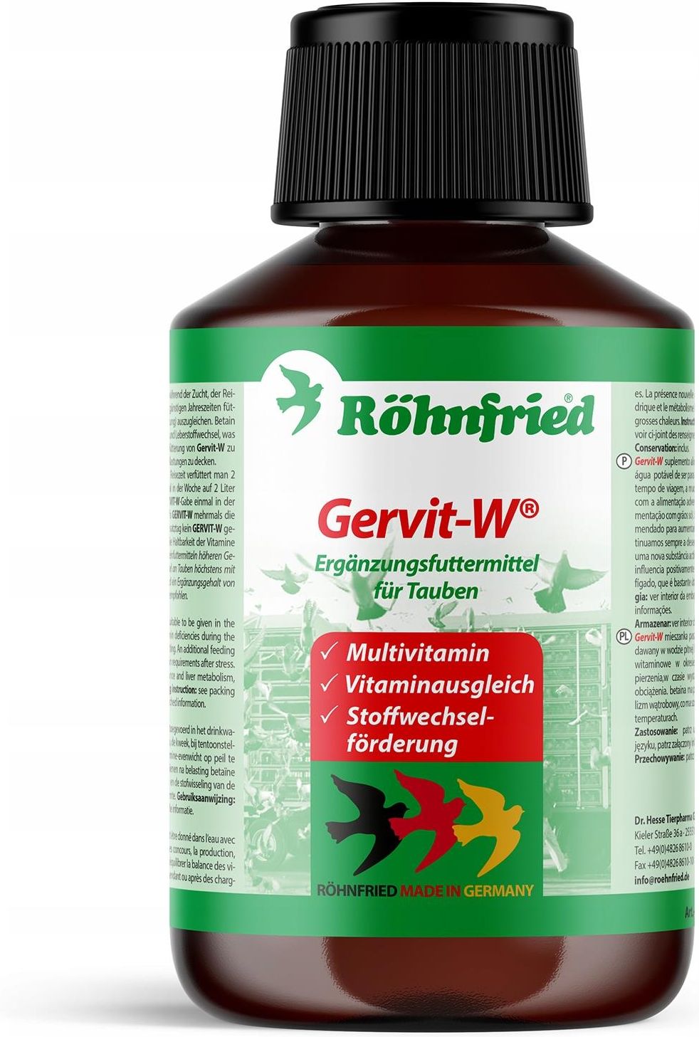 Gervit-W 100ml Rohnfried - ceny i opinie - Ceneo.pl