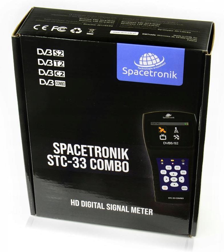Miernik sygnału sat. Spacetronik STC-33 Combo - Opinie i ceny na Ceneo.pl