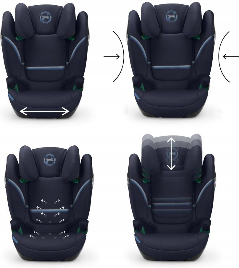 Fotelik Cybex Solution S I-Fix River Blue 15-36Kg - Ceny i opinie ...
