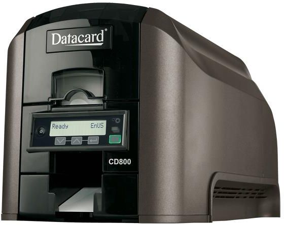 Drukarka etykiet Drukarka Kart Plastikowych Datacard Cd800 Jednostronny ...