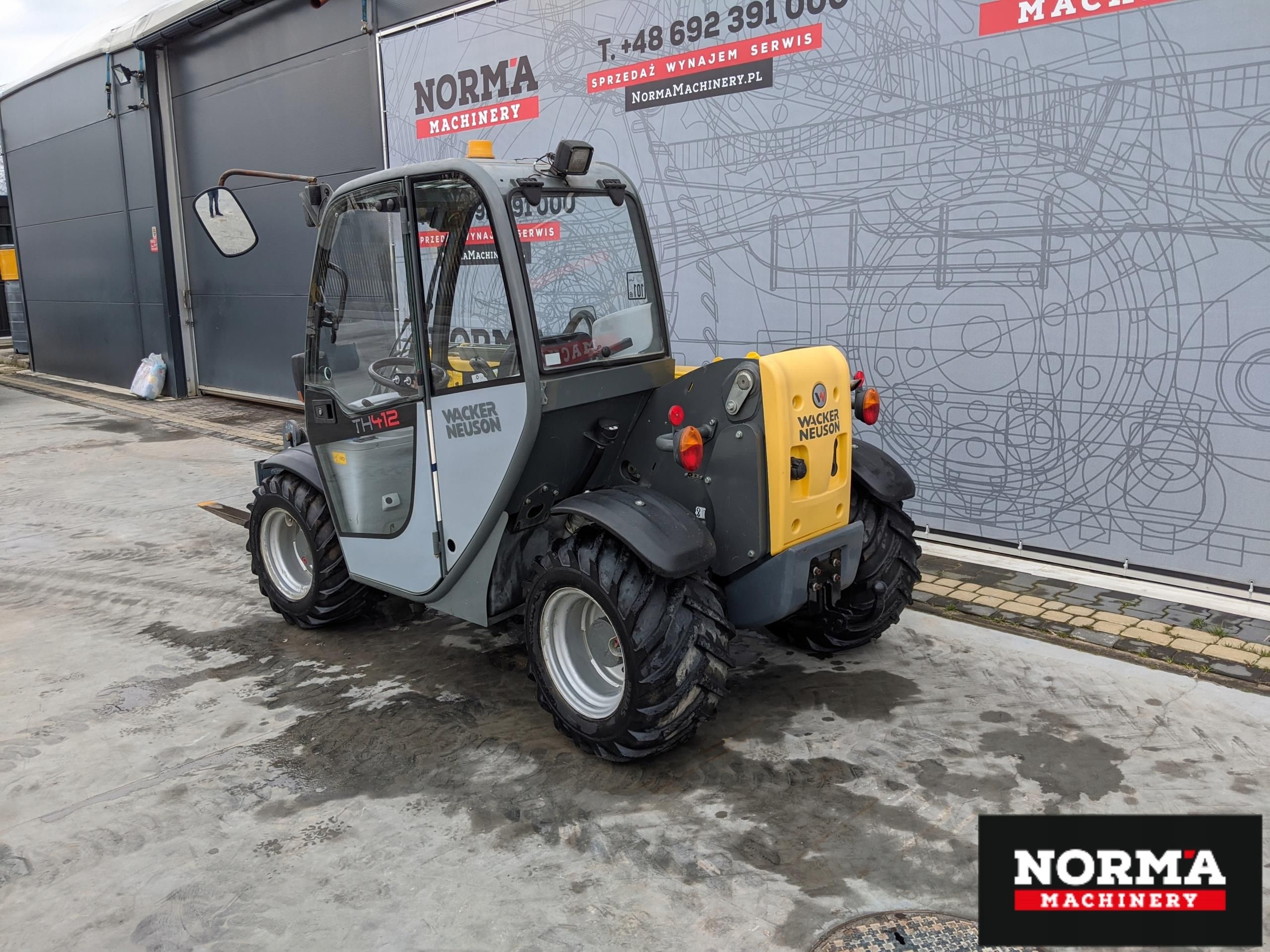 Wacker Neuson TH412 ładowarka teleskopowa - Opinie i ceny na Ceneo.pl