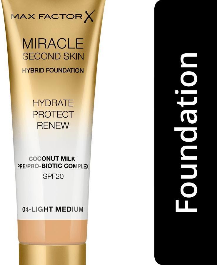 Max Factor Miracle Second Skin Hybrid Foundation Podkład Nawilżający Z ...