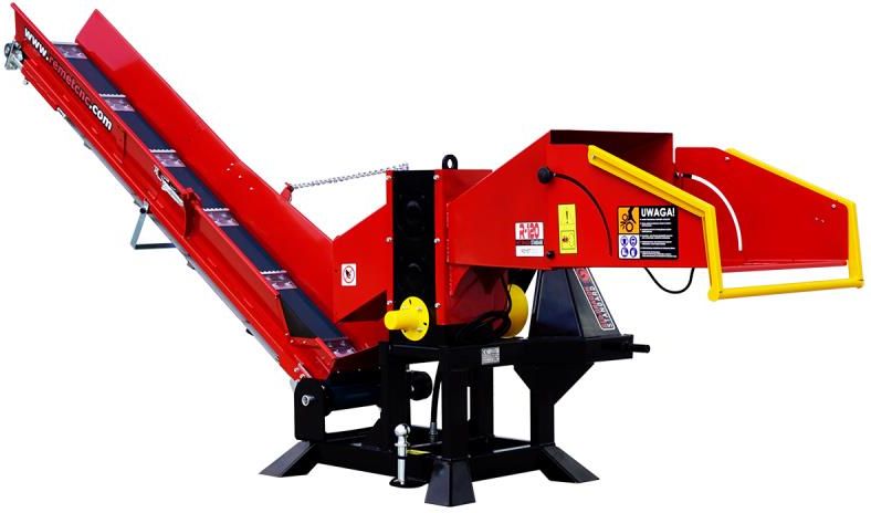 Remet Cnc Rębak Wom Model R-120 + Taśmociąg 2 3M 6 X8 Ø300 Mm 22 Kg Do ...