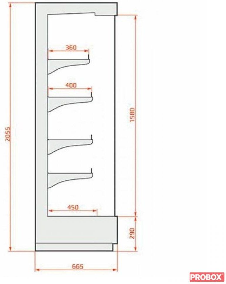 Urządzenie chłodnicze Es System K Regał Chłodniczy Hercules 11 3,75 ...