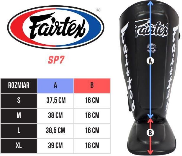 Fairtex Ochraniacze Piszczeli Sp7 Czarne - Ceny i opinie - Ceneo.pl