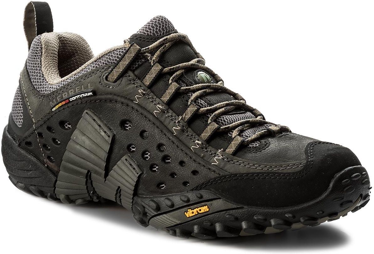 Buty trekkingowe Merrell Intercept J73703 Smooth Black - Ceny i opinie ...