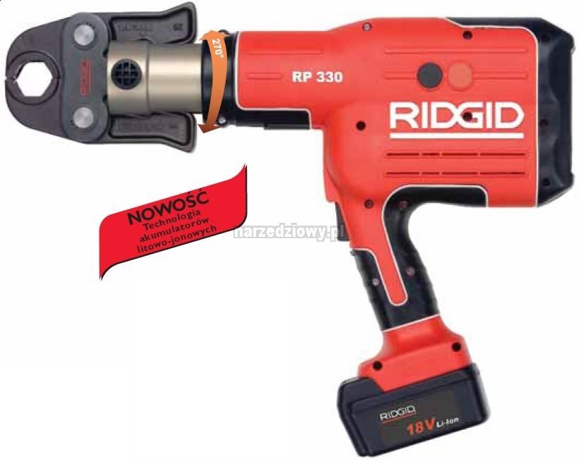 Ridgid Zaciskarka RP330-B + szczęki TH-16-18-20 R28128 - Opinie i ceny ...