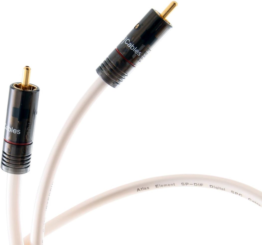 ATLAS CABLES ATLAS ELEMENT INTEGRA S/PDIF KABEL 1XRCA - 1X RCA COAXIAL ...