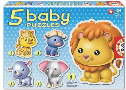 Educa Baby Puzzle Zwierzęta 14197 - Ceny i opinie - Ceneo.pl